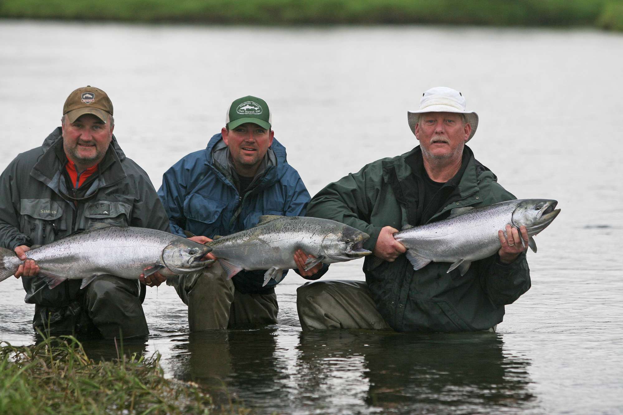 Alaska; king salmon and steelhead fishing at Aleutian Adventures ...